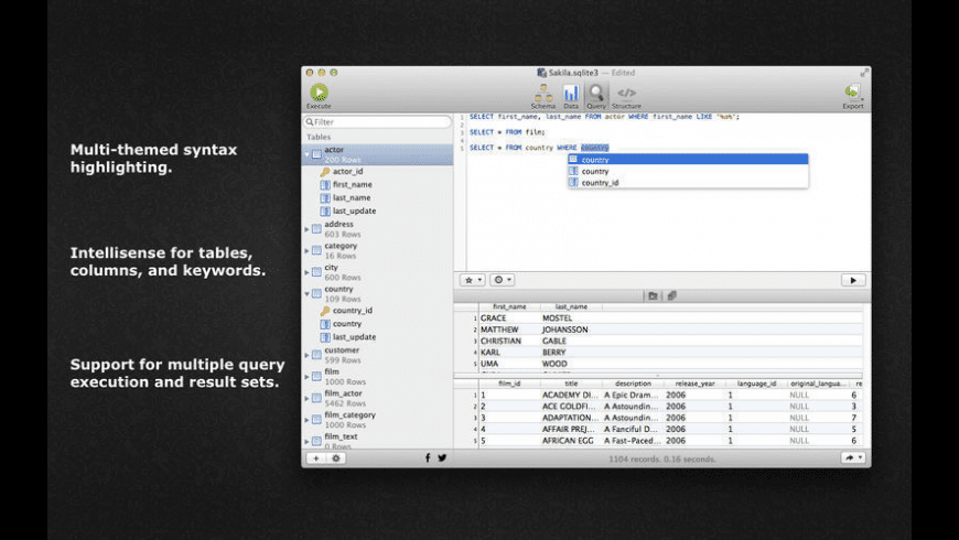 Sqlpro For Sqlite Lite For Mac Free Download Review Latest Version