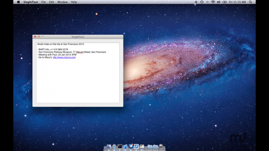 Download SingleText for Mac | MacUpdate