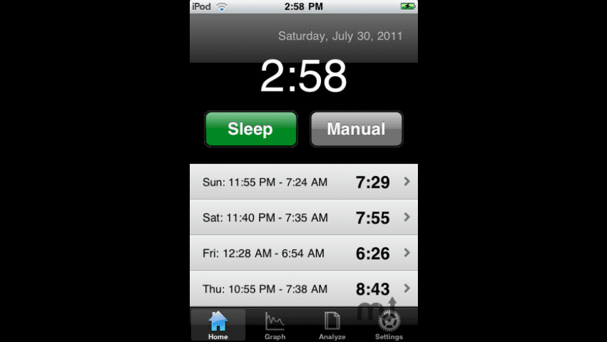 Download Sleep Tracker for Mac | MacUpdate